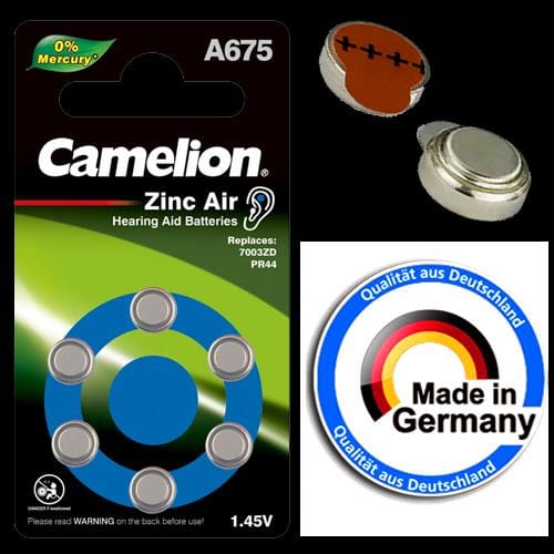 Μπαταρίες Βαρυκοΐας A675 Camelion - Electronics World